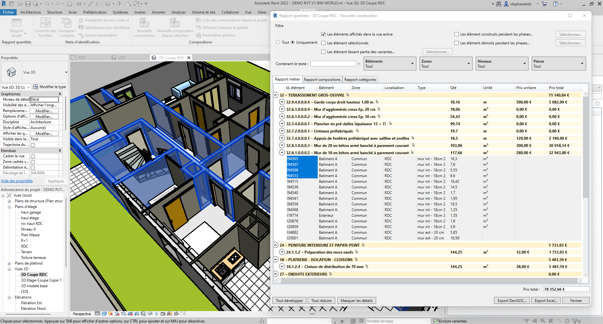 Demandez une démo du plugin Revit - SOC Informatique